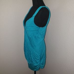 Body Central | Tops | Ladies Aqua Stretchy Body Central Top | Poshmark